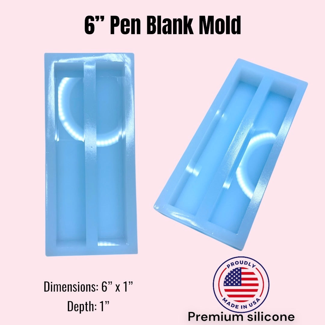 6” Pen Blank Mold – AaJMolds