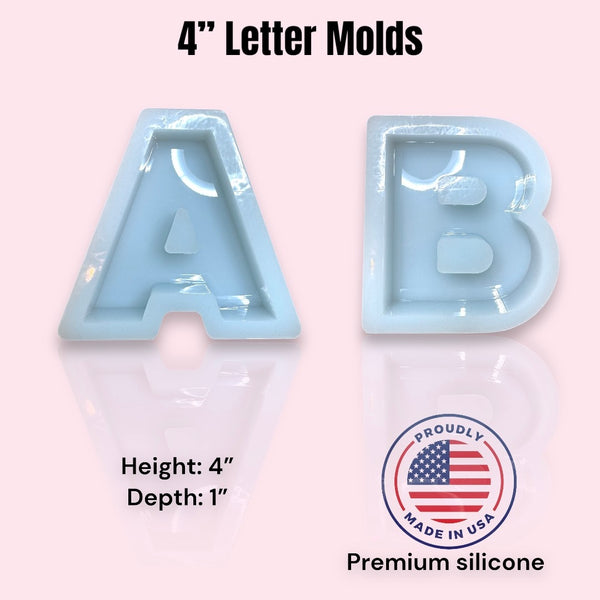 4” Letter Molds – AaJMolds